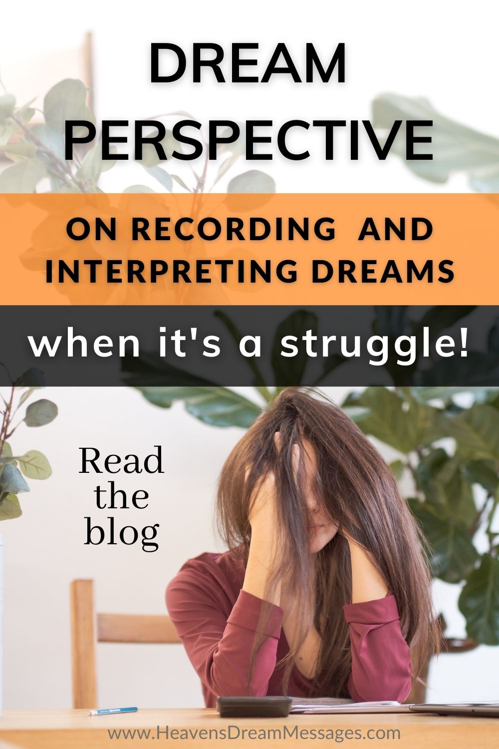 Interpreting dreams when it’s a struggle – Pinterest graphic – Heaven’s ...