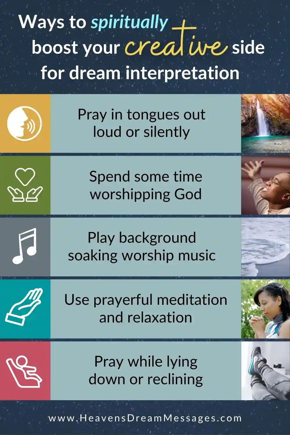 spiritually creative_infographic – Heaven’s Dream Messages